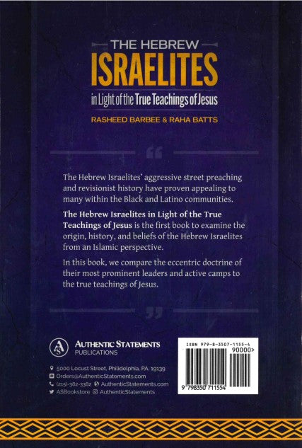 The Hebrew ISRAELITES in Light of the True Teachings of Jesus By Rashe ...
